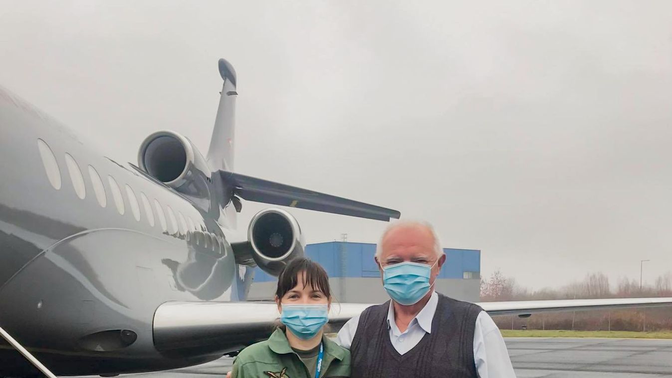 Sármellék repülőterén hajtotta végre vizsgaleszállását Koller Kinga hadnagy