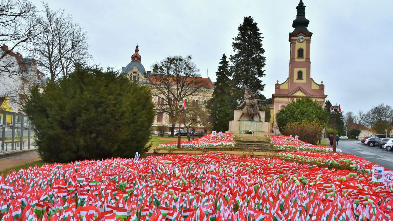 Március hónap a nemzet naptárában: Boros Károlyné fotója