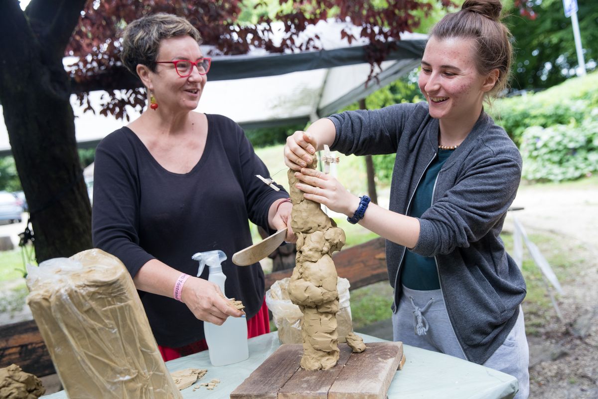 Pécsi fiatalok nyári alkotótábora Gébárton