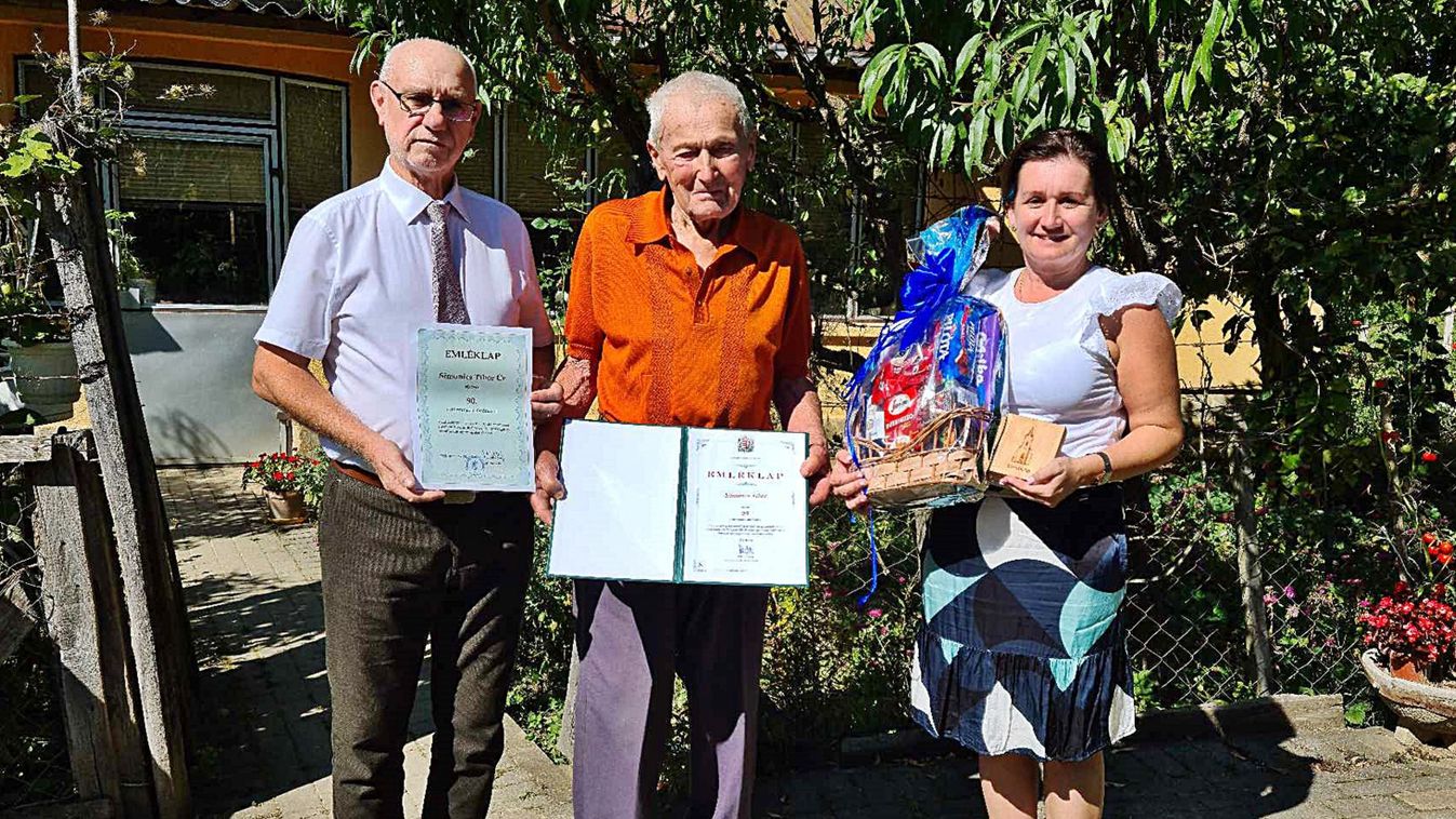 ZAOL - Kilencvenedik születésnapján köszöntötték Simonics Tibort