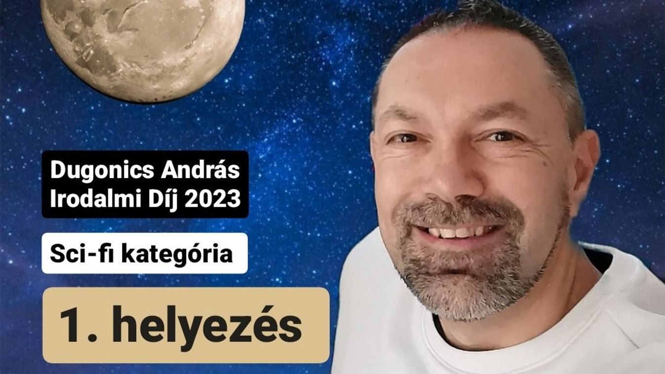 A legjobb sci-fi regényért díjazták a nagykanizsai szerzőt