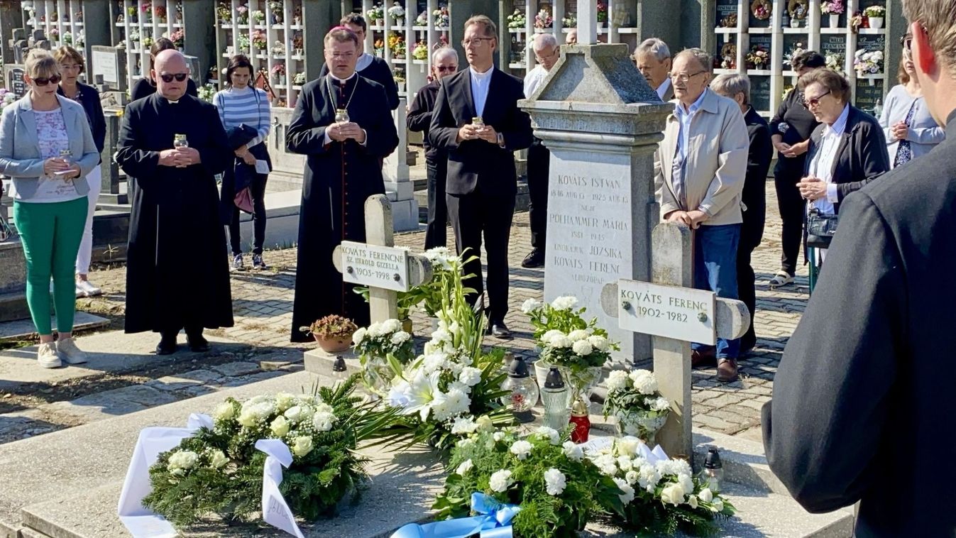 Kováts Ferenc káplánra emlékeztek