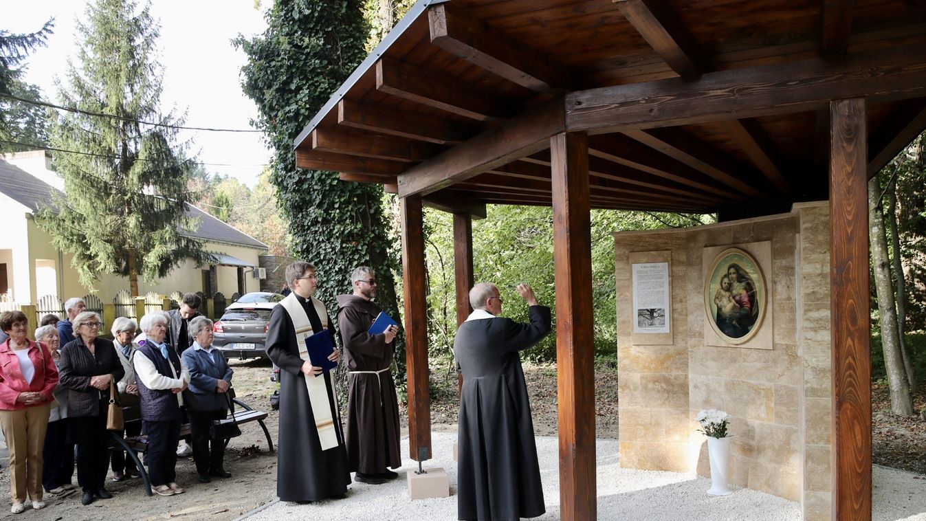 Mária-emlékhelyet alakítottak ki Zalaegerszegen