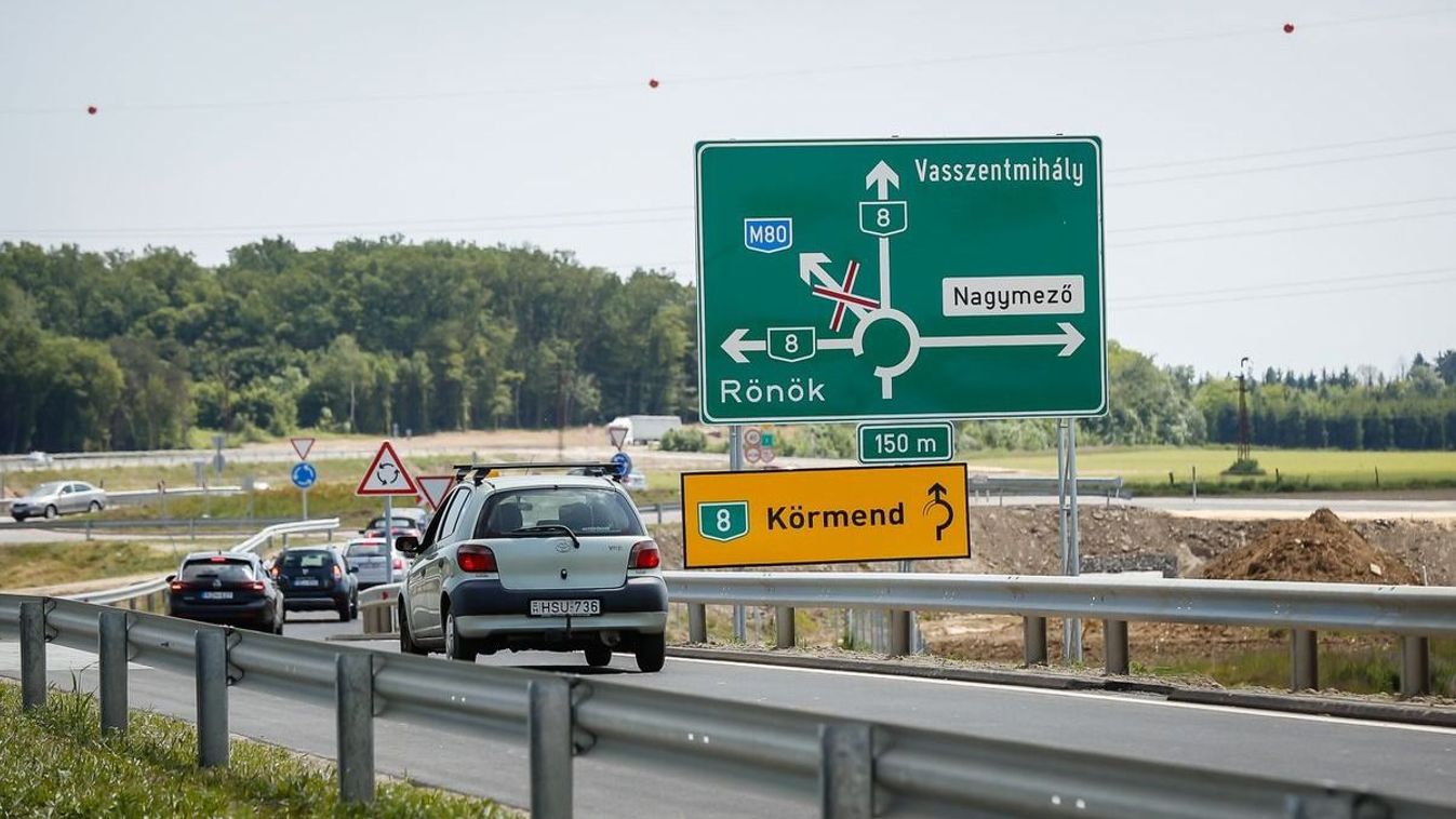 Az M80-as autóutat egy osztrák gyorsforgalmi úthoz kapcsolják, amelynek ...