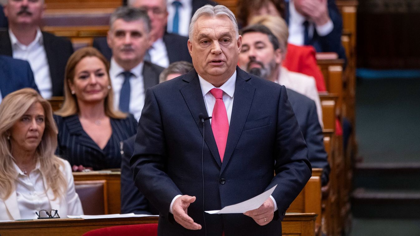 Orbán Viktor azonnali kérdésekre válaszolt a parlamentben