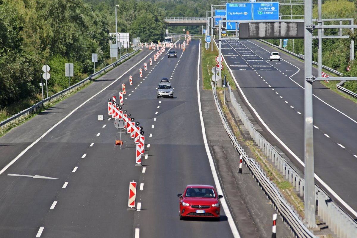M7-es autópálya: nyár végéig tartanak a felújítások