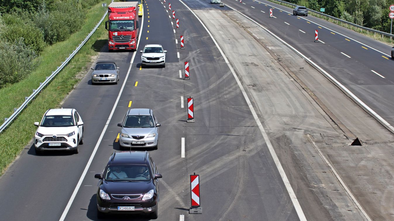 M7-es autópálya: hol számítsunk sávlezárásokra?