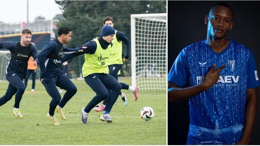 A ZTE FC új játékosa, Akpe Victory a szombati bajnoki főpróba előtt ...