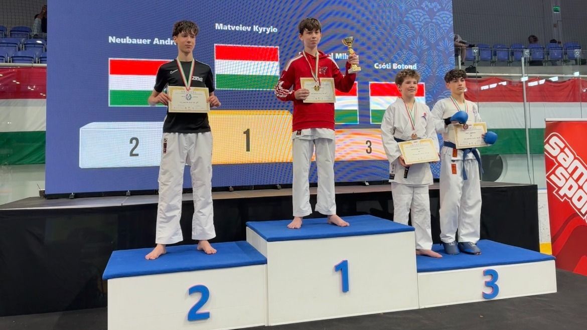 Ezüstérem és köszönet a WKF bajnoksága után